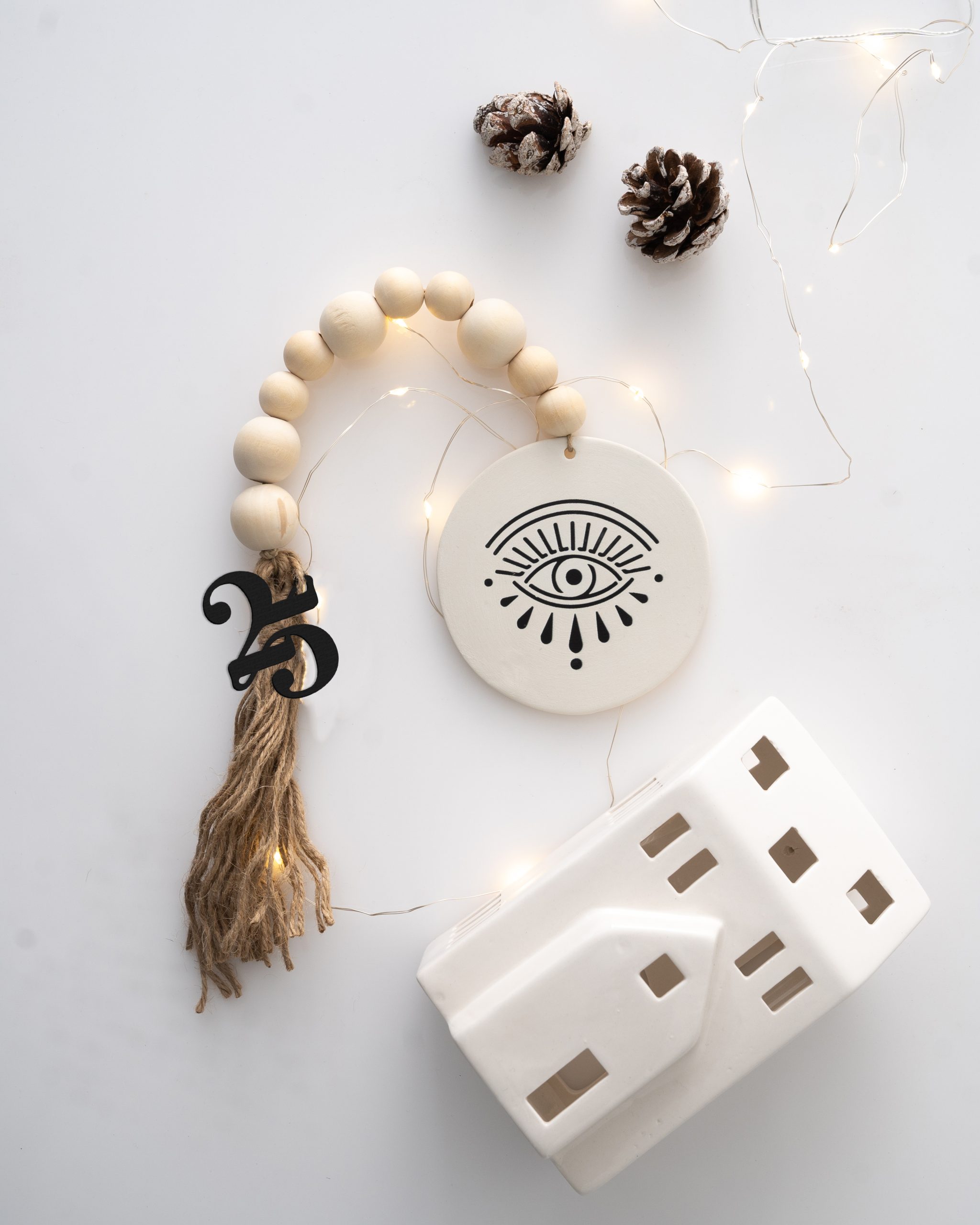 Ceramic Eye 2025 Hanging Lucky Charm - ΠΕΤΡΑΔΙ ΓΟΥΡΙΑ 2025 ΧΡΙΣΤΟΥΓΕΝΝΑ ...
